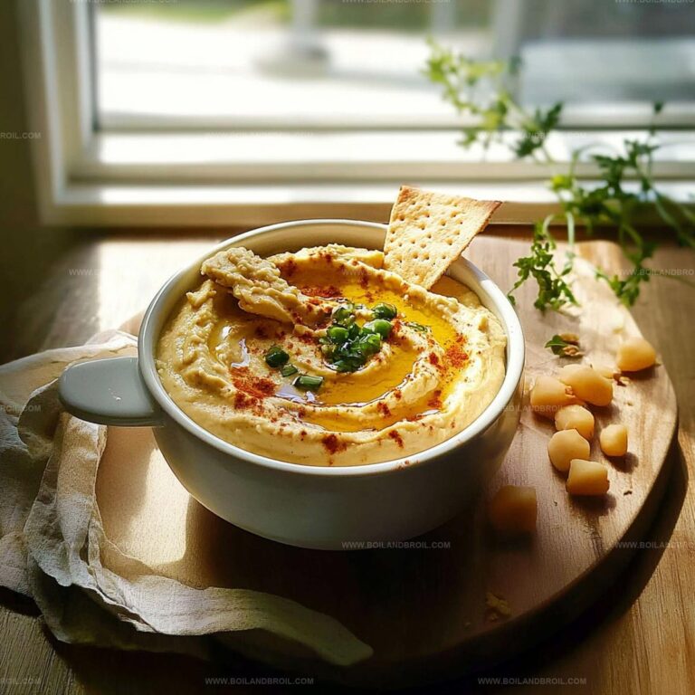 Quick & Zesty Hummus Dip Recipe: Creamy Magic in Every Scoop - Boil And ...