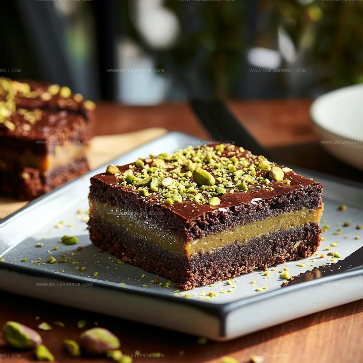 The Dreamiest Pistachio Kunafa Brownies Recipe You'll Ever Make - Boil ...