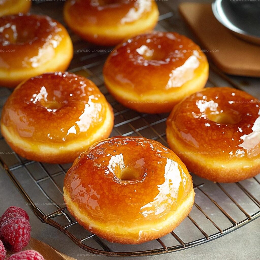Fluffy Creme Brulee Donuts: A Dreamy Breakfast Recipe - Boil And Broil