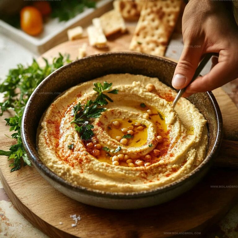 Quick & Zesty Hummus Dip Recipe: Creamy Magic in Every Scoop - Boil And ...