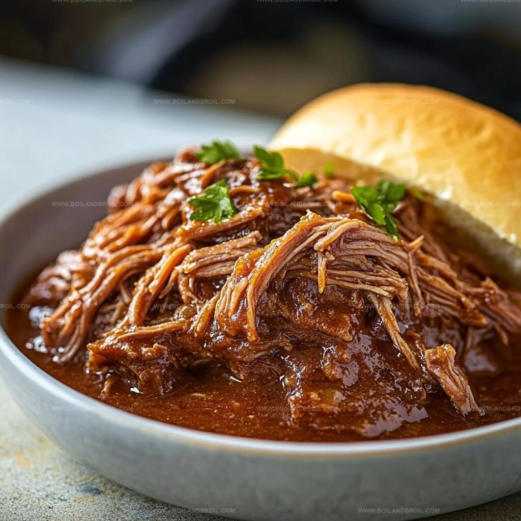 Juicy & Flavorful Ultimate BBQ Pulled Beef Recipe - Boil And Broil