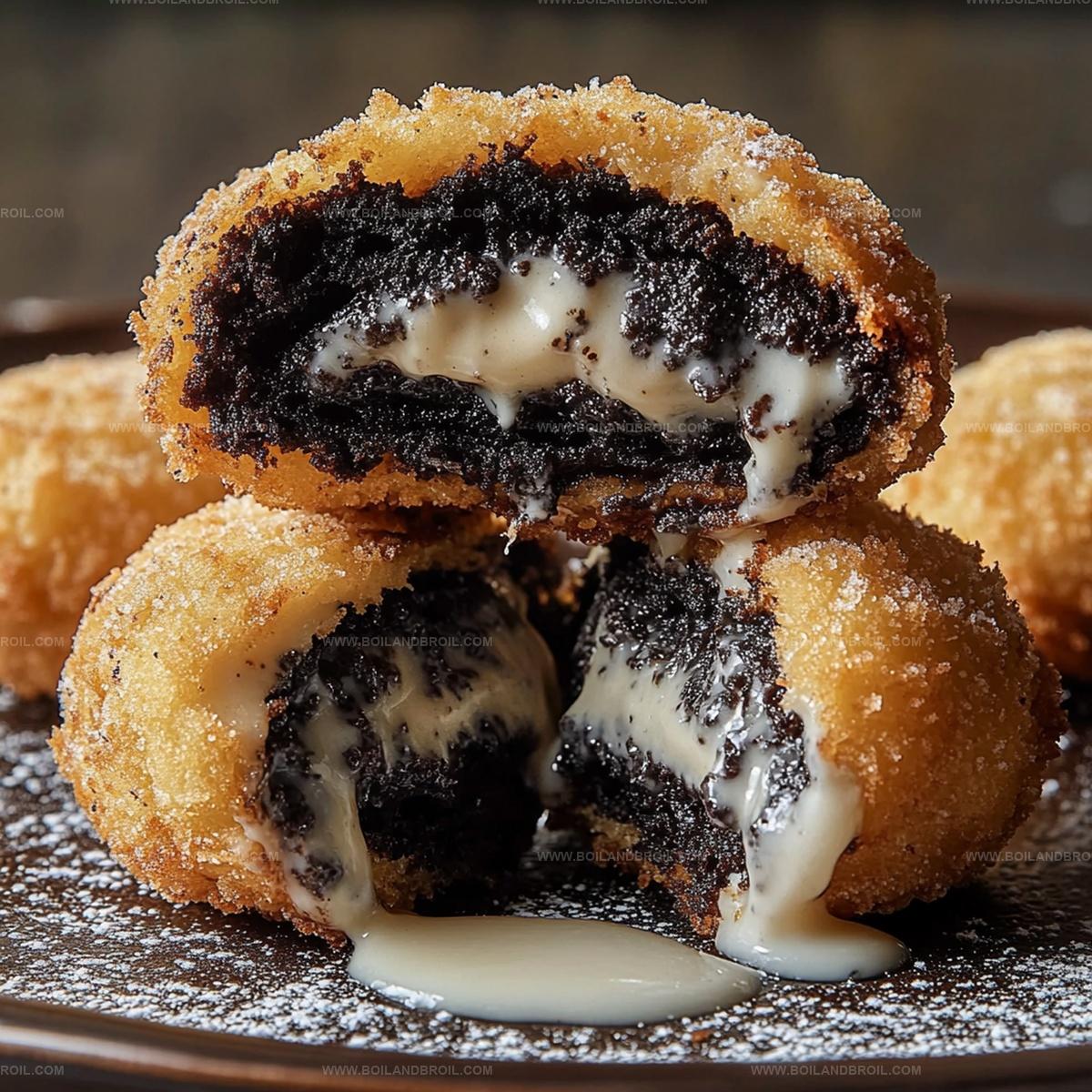 Irresistible Deep Fried Oreos: A Homemade Carnival Recipe - Boil And Broil