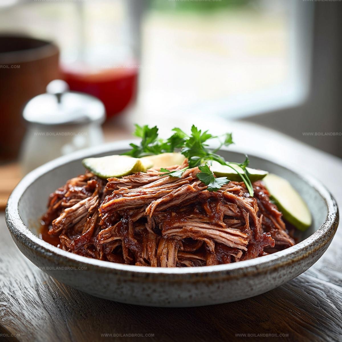 Juicy & Flavorful Ultimate BBQ Pulled Beef Recipe - Boil And Broil
