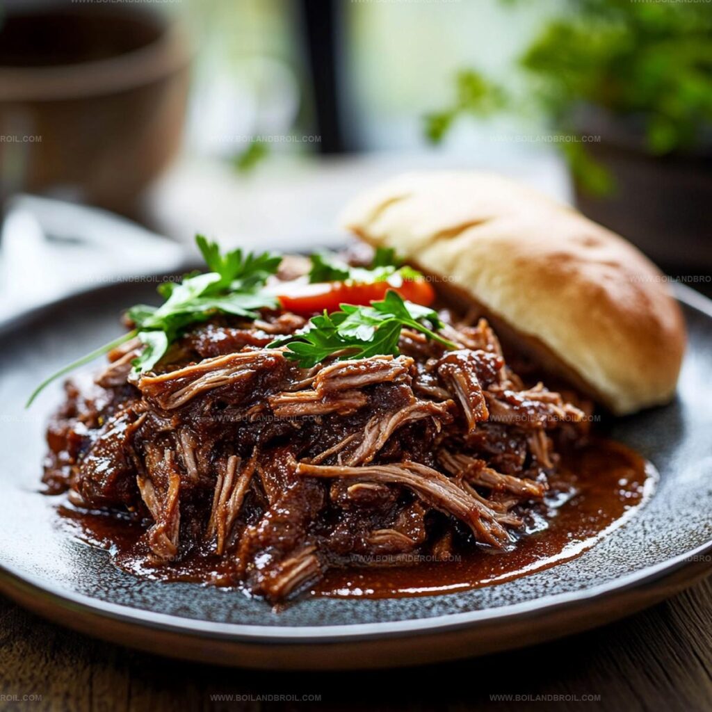 Juicy & Flavorful Ultimate BBQ Pulled Beef Recipe - Boil And Broil