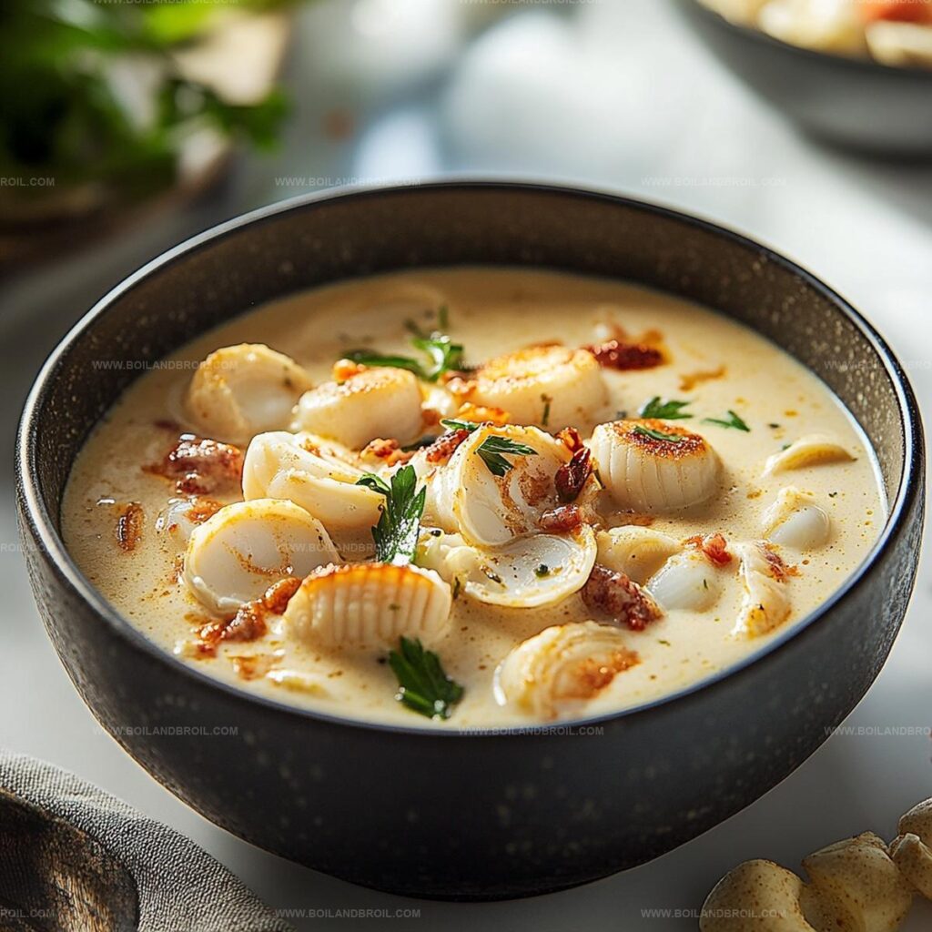 Creamy Classic Clam Chowder Recipe: A Cozy Comfort Bowl - Boil And Broil