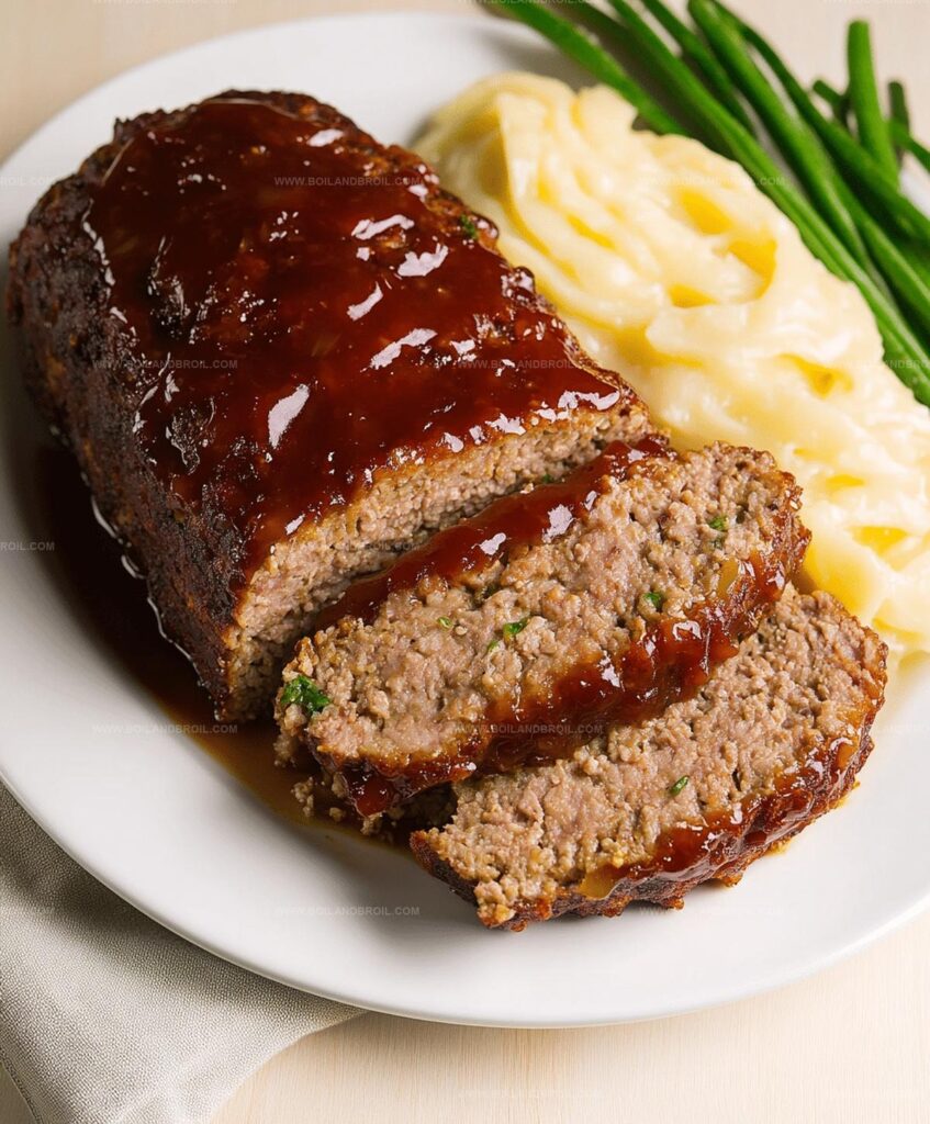 Classic Meatloaf Magic: Sweet & Tangy Glazed Recipe - Boil And Broil
