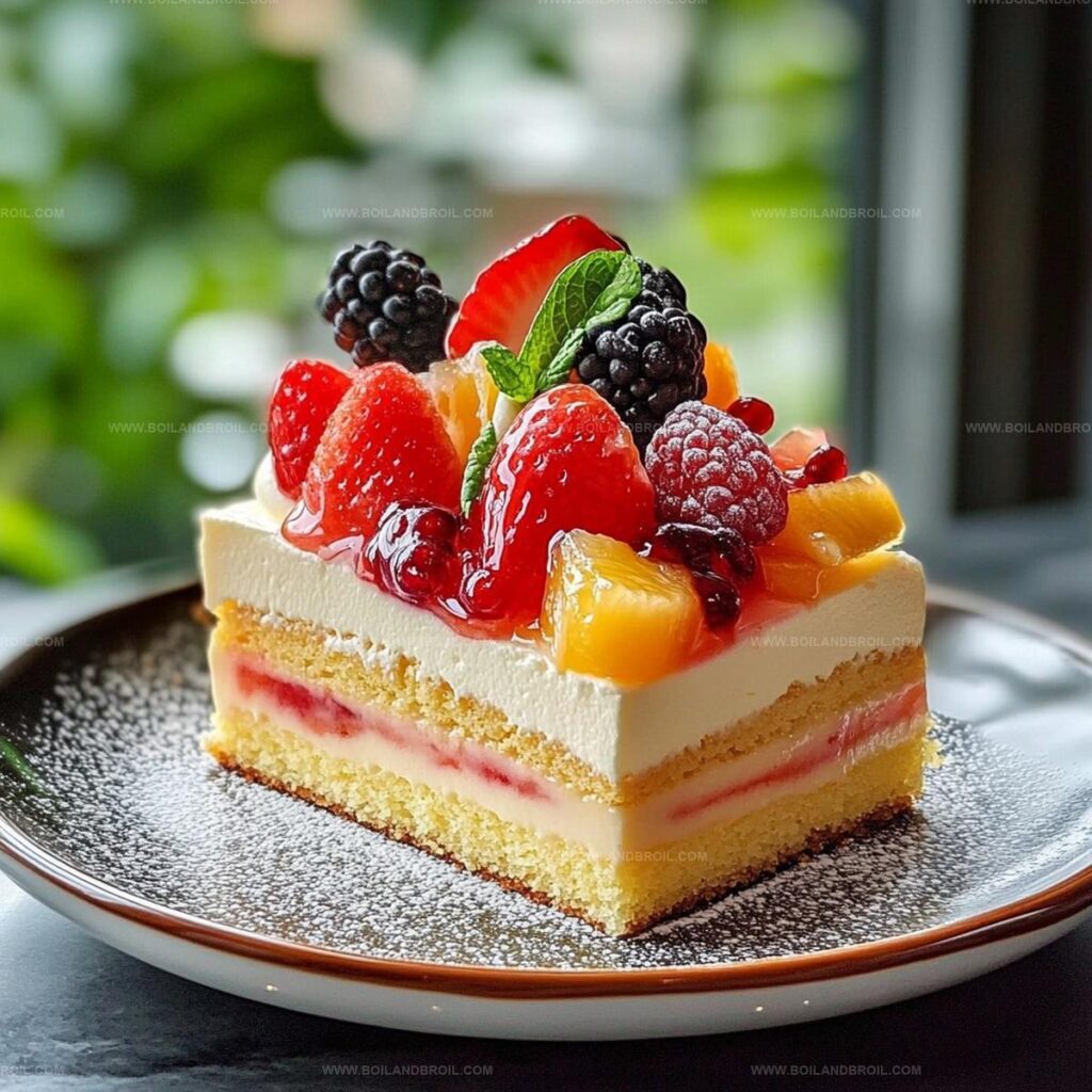 Whip Up a Light & Fluffy Sponge Cake Recipe with Fresh Fruits - Boil ...