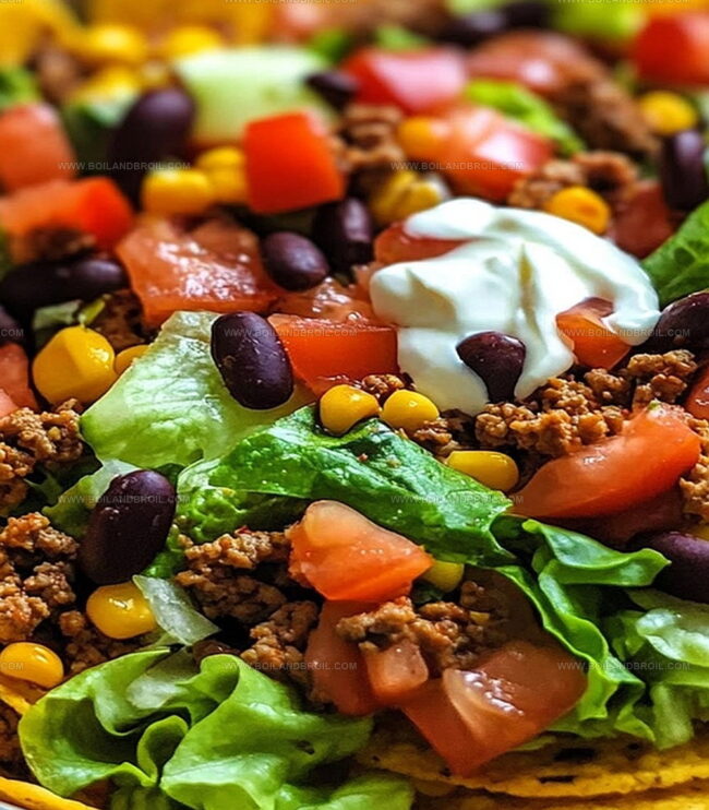 The Zesty Easy Taco Salad Recipe Everyone Craves - Boil And Broil