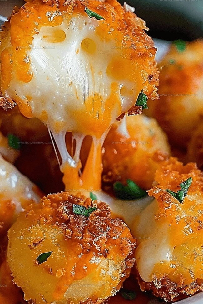 Crispy Homemade Fried Cheese Bites Recipe: Snack Time Joy - Boil And Broil