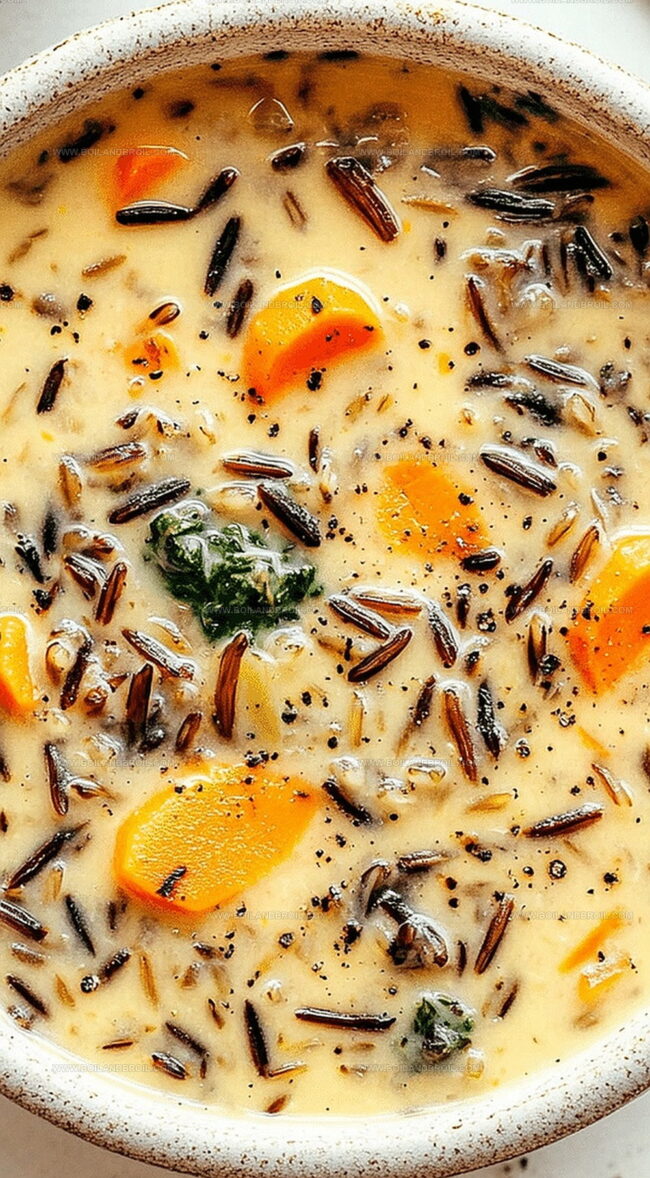 Hearty Fall Wild Rice Soup Recipe: Warm Bowl of Comfort - Boil And Broil