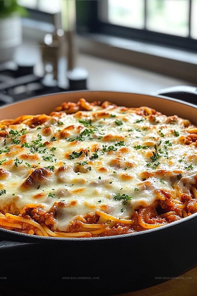 Easy Cheesy Baked Spaghetti Recipe: A Comforting Dinner Win - Boil And ...