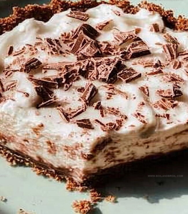 Dreamy Hot Chocolate Ice Box Pie Recipe: A Frosty Delight - Boil And Broil